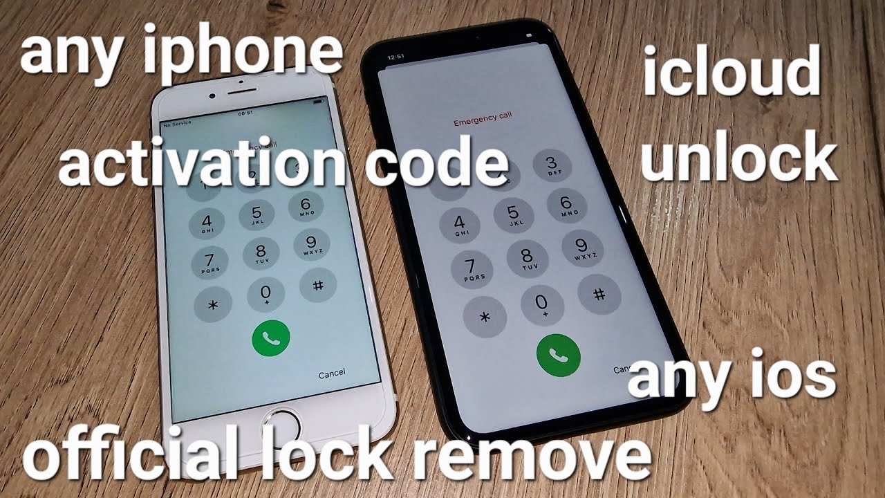 Official iCloud Lock Unlock with Activation Code for Any iPhone 5/6/7/8 ...