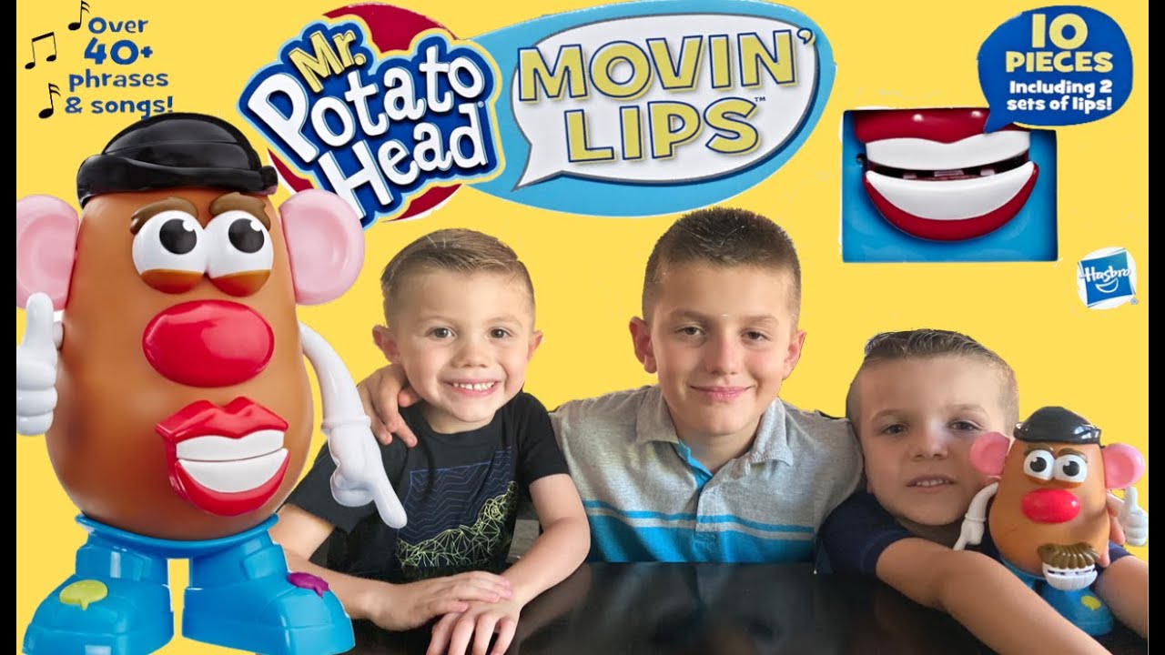 Playskool Mr.Potato Head Movin' Lips interactive talking toy by Hasbro ...