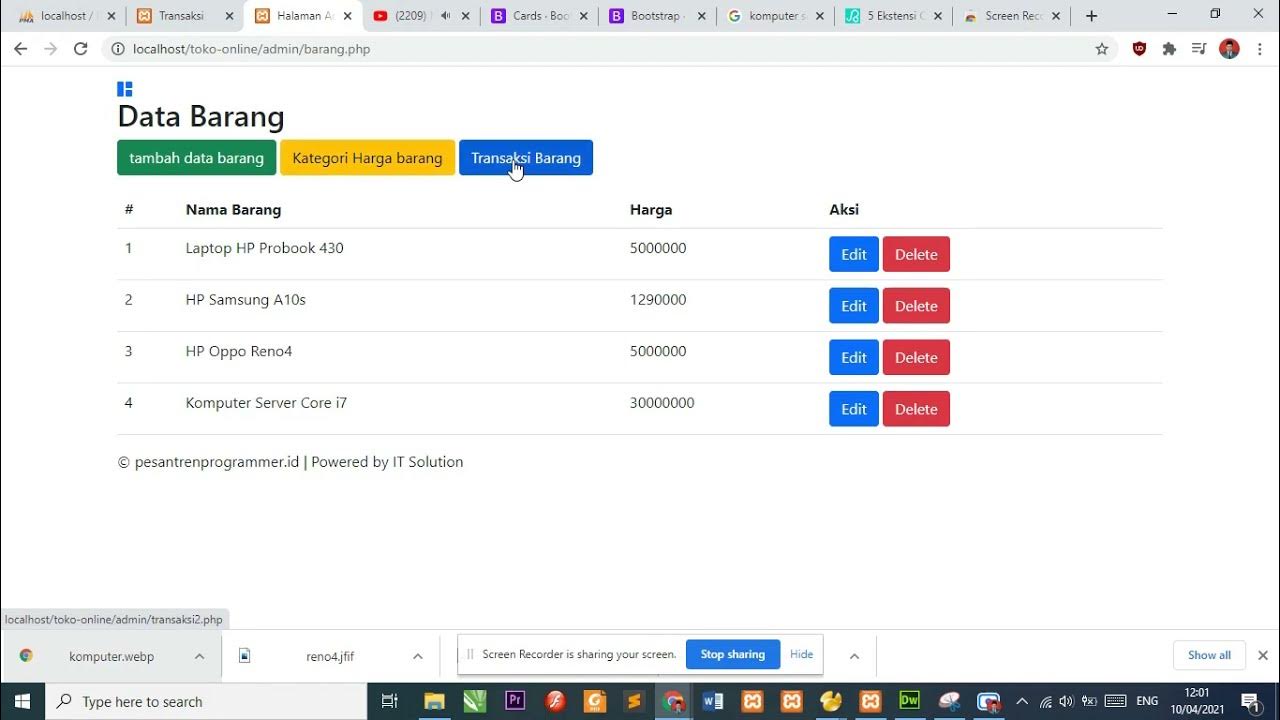 Menampilkan 3 Field Table dalam Satu Dropdown (PHP & MySQL) - YouTube