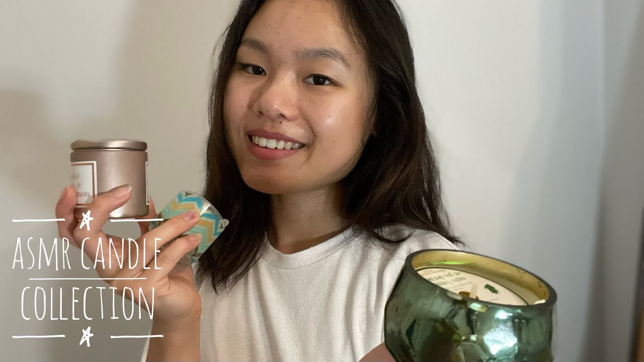 ASMR Candle Collection 🕯️(Tapping and Whispering) - YouTube