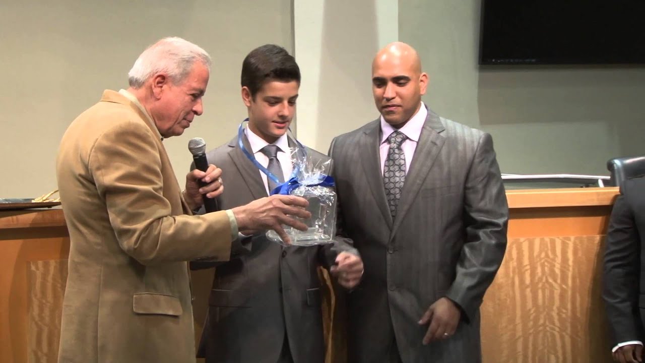 Alejandro Cepero VIP Recognition Awards 2013 City of Miami - YouTube