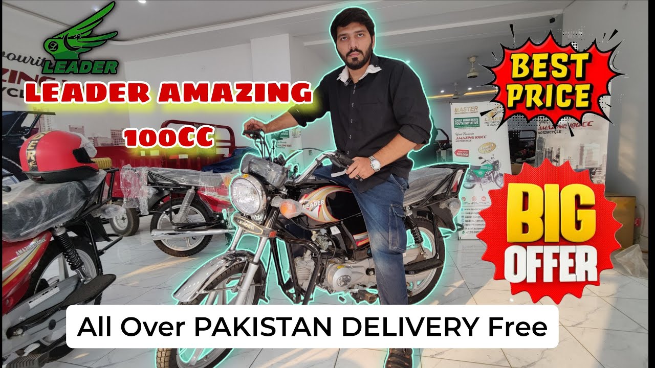 LEADER Amazing 100CC Motorcycle -Review-Best And Affordable Motorcycle ...