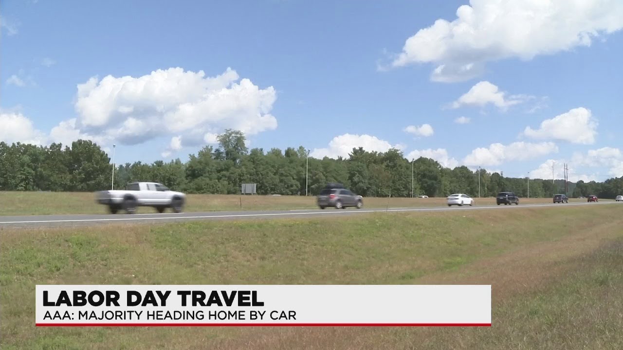 Busy travel, traffic for this Labor Day weekend - YouTube