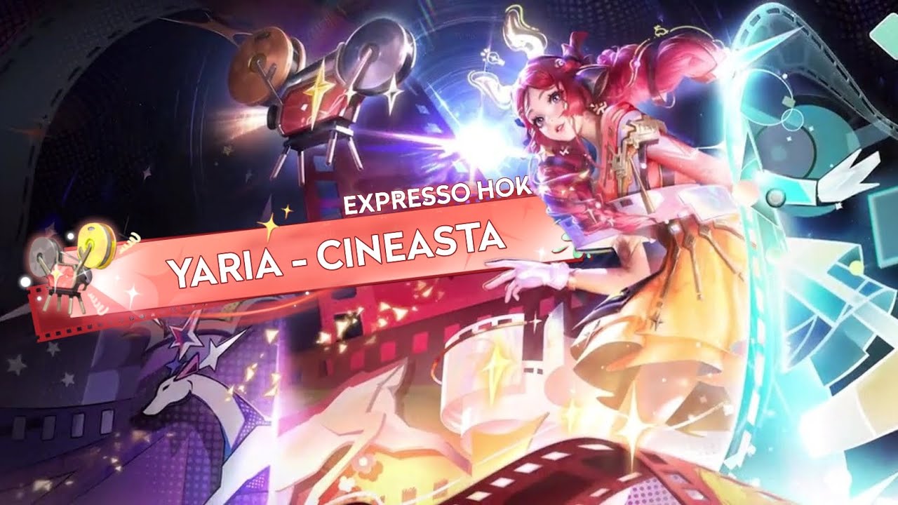 NOVA SKIN MÍTICA: YARIA - CINEASTA | HONOR OF KINGS — 王者荣耀 - YouTube