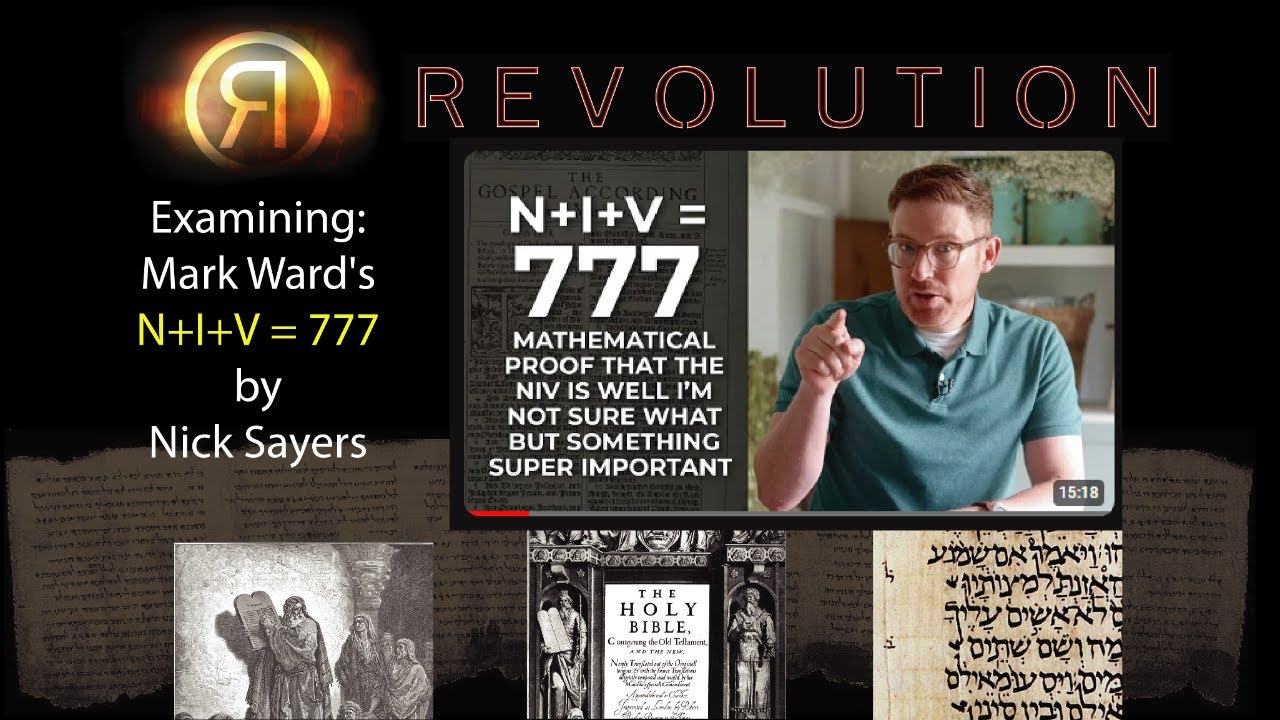 Examining: Mark Ward's N+I+V = 777 by Nick Sayers - YouTube