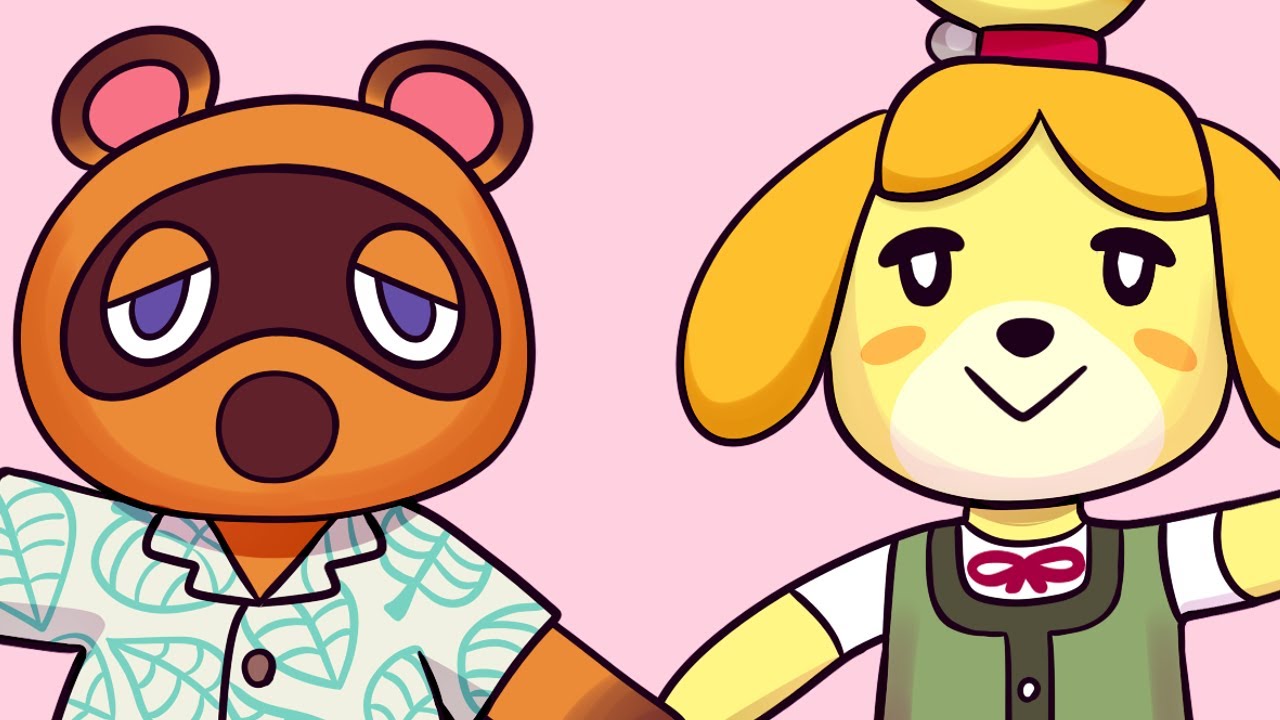 Isabelle & Tom Nook (Animal Crossing) | Speedpaint - YouTube