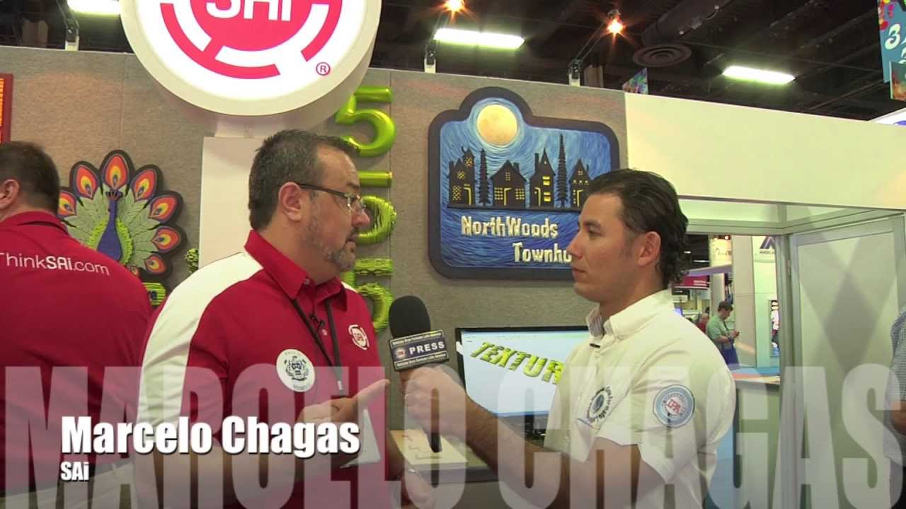 Entrevista con Marcelo Chagas, Gerente de SAi en ISA Sign Expo 2013 ...