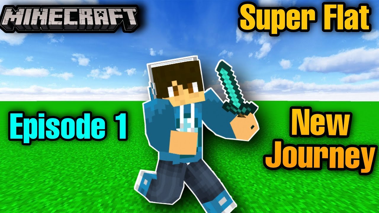 Minecraft Tamil 😍 | Super Flat Gameplay 😲 | Journey Begins | Episode 1 ...
