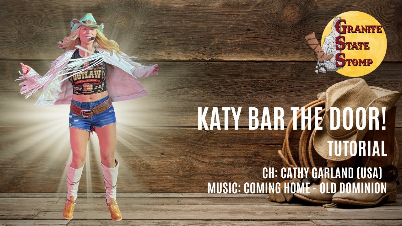 Katy Bar the Door! - Line Dance Tutorial - YouTube