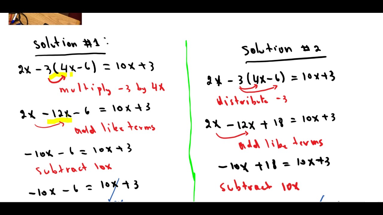 Liamba/Precalculus/linear equation - YouTube
