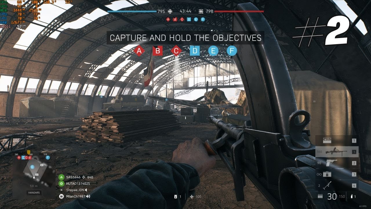 Battlefield V Multiplay Gameplay PvP Coop incredible Battlefield 5 ...