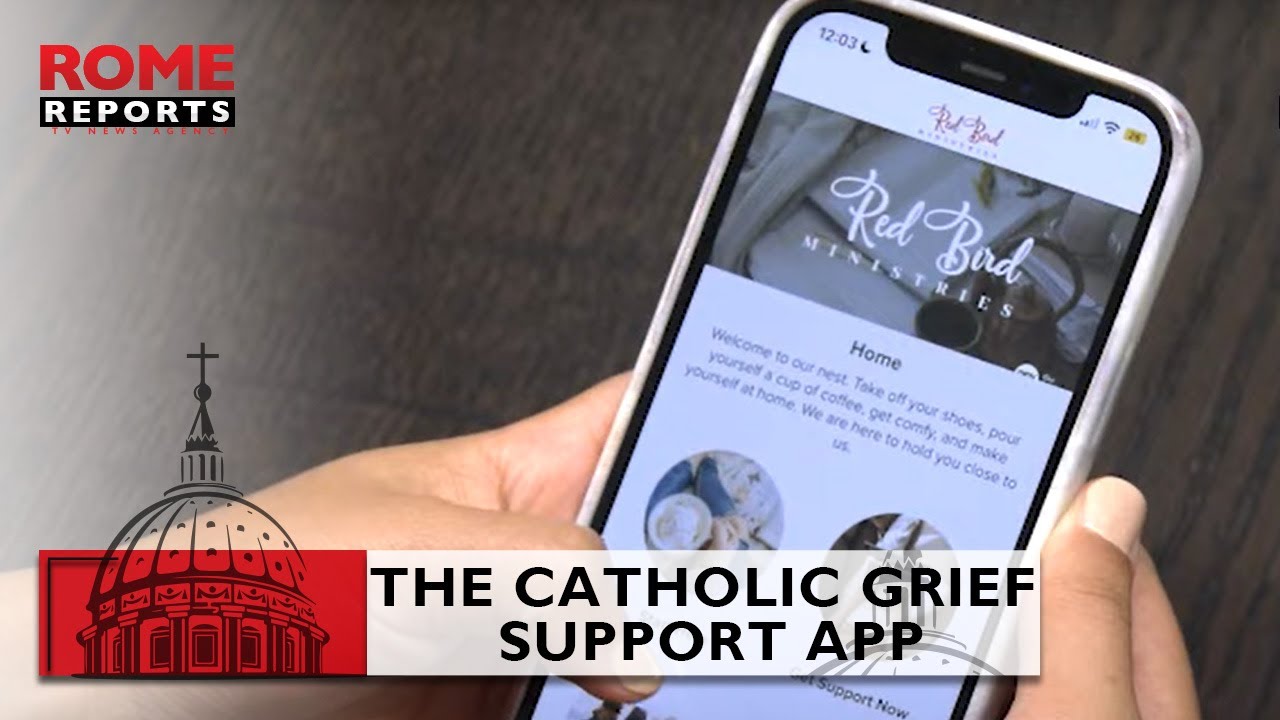 The first-ever #Catholic #grief support #app - YouTube