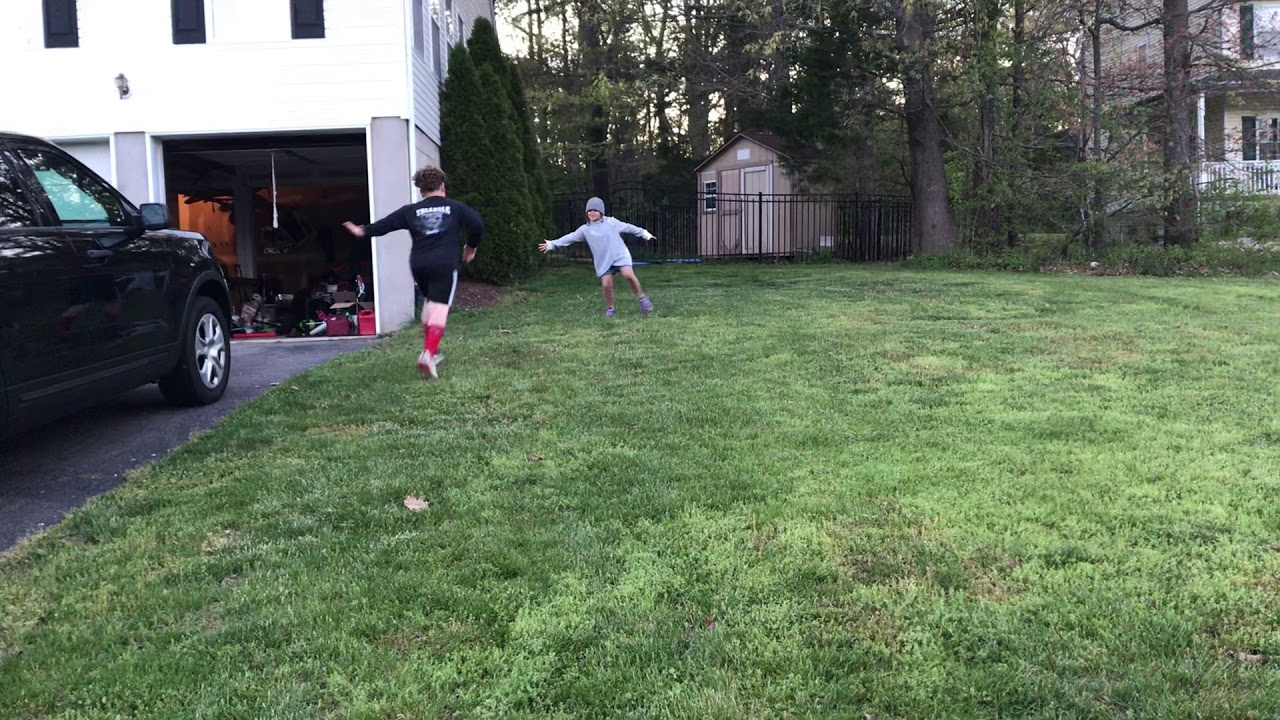 Shuttle relay run - YouTube