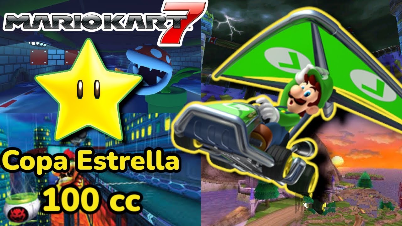 Mario Kart 7 | Copa Estrella | 100 cc - YouTube