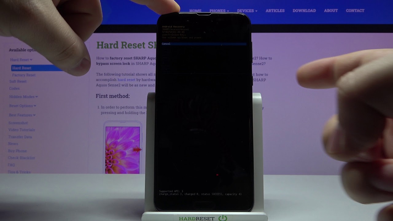 How to Remove Screen Lock on Sharp Aquos Sense2 – Hard Reset via ...