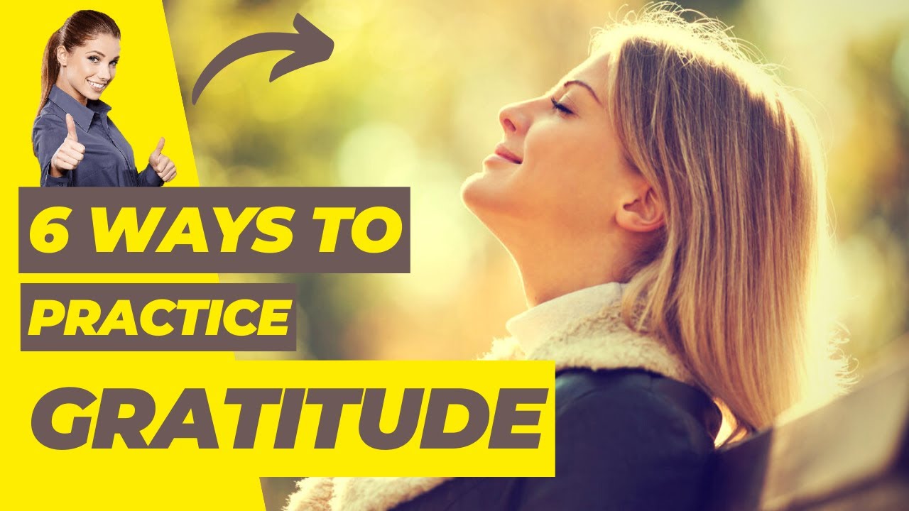 6 Ways to Practice Gratitude (Tips Reshape) - YouTube