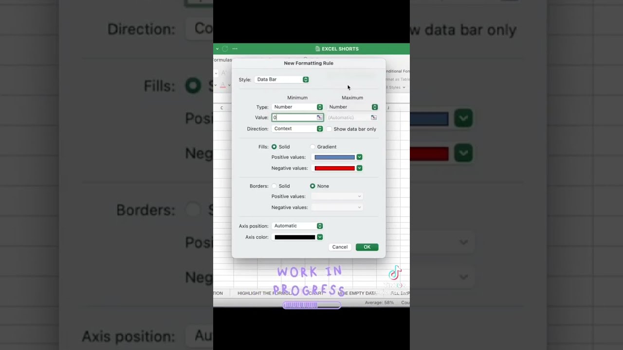How To Make Progress Bar In EXCEL YouTube How To Make Progress Bar In EXCEL YouTube