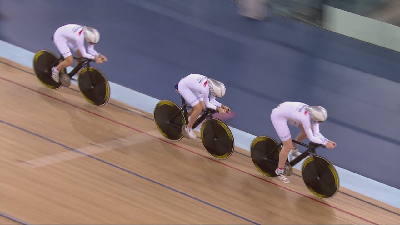 Womens Team Pursuit Gold Final - 2014 Track Cycling World Cup | London ...