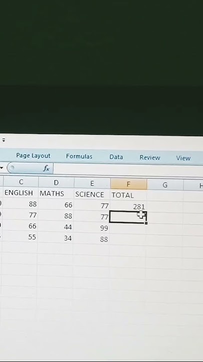Ms Excel use sum formula in excel - YouTube