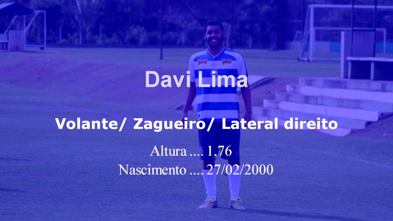 Davi Lima Atleta - Volante ano 2000 - YouTube