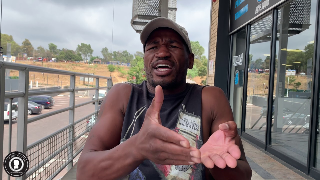 MARCUS LEBOGO "GIFT BHOLO and I are both coming off losses so let's go ...