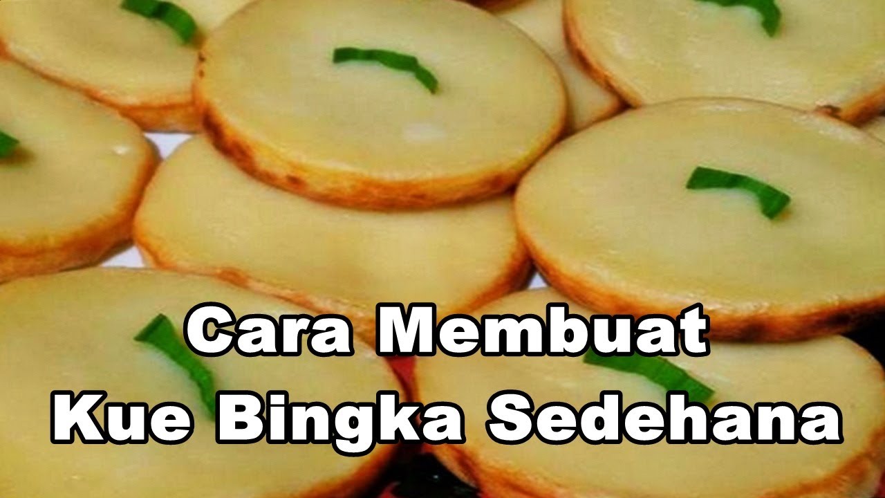 Cara Membuat Kue Bingka Sedehana - Resep Masakan Nusantara - YouTube