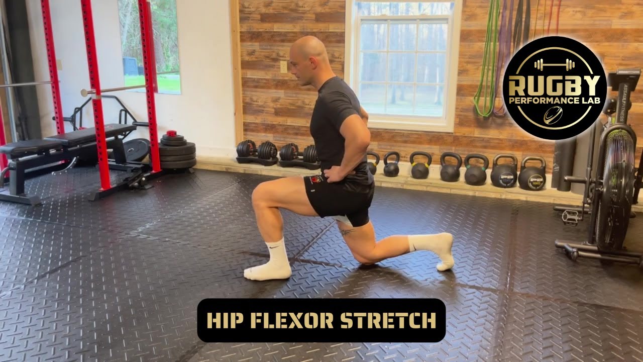 Hip Flexor Stretch - Exercise Library #fitness - YouTube