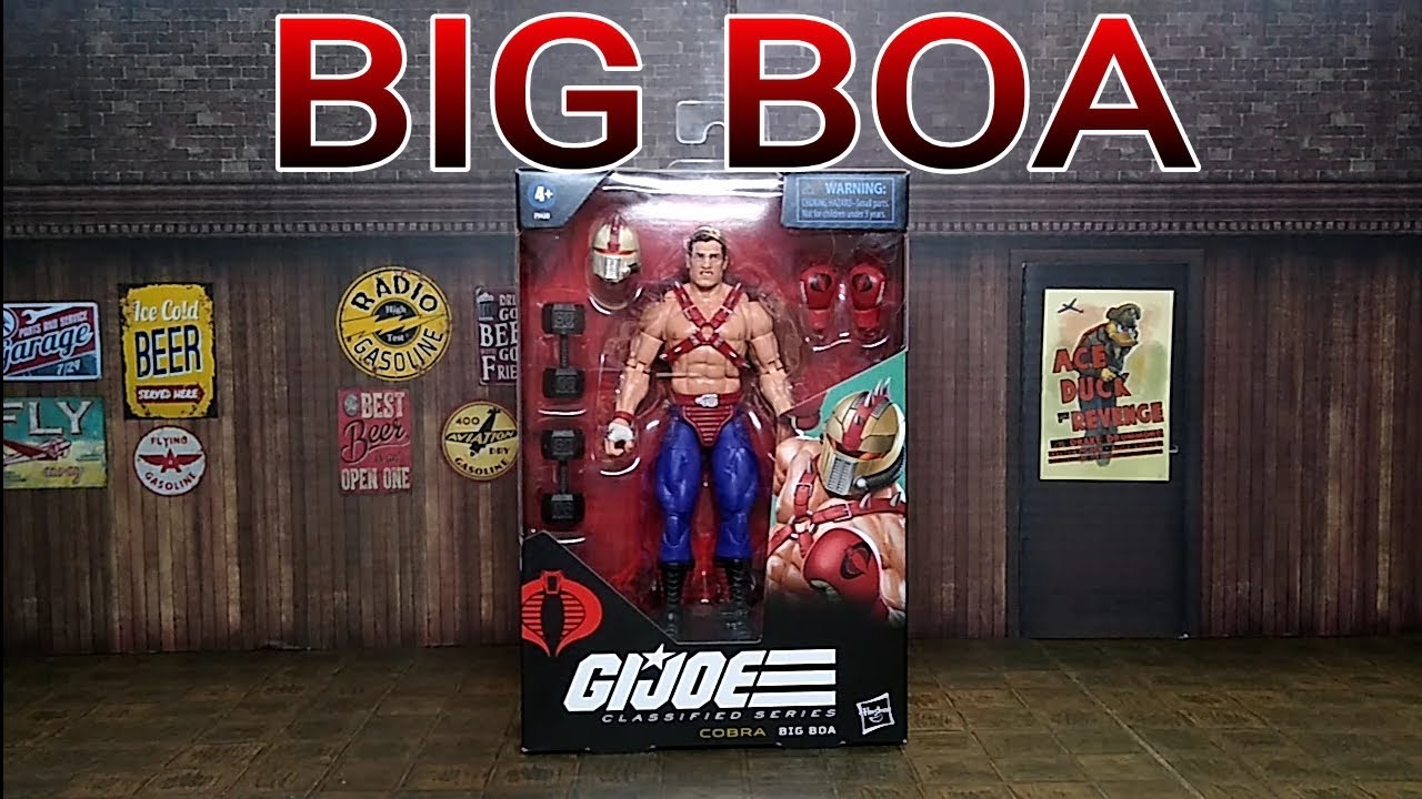 G.I.JOE CLASSIFIED BIG BOA REVIEW - YouTube