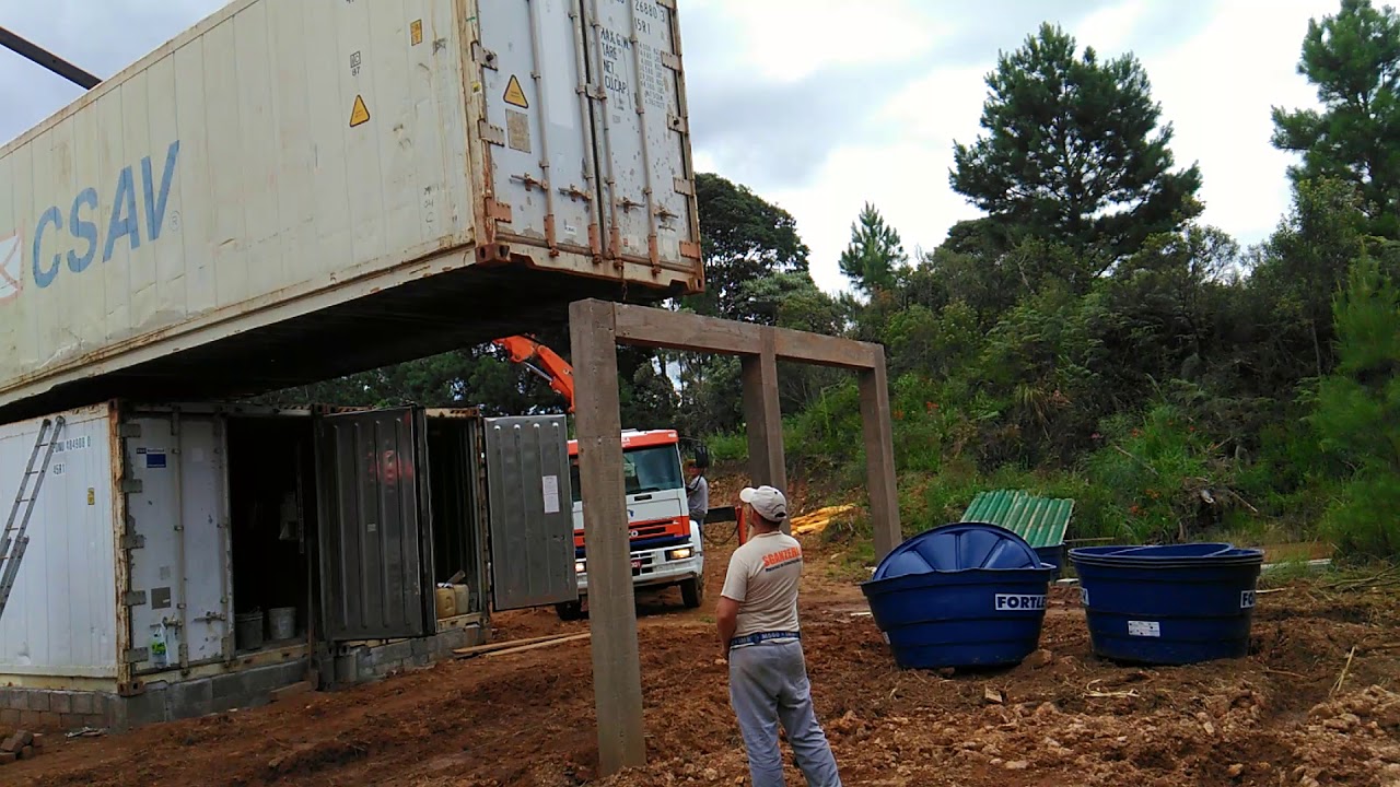 Casa container reefer - My home container reefer - YouTube