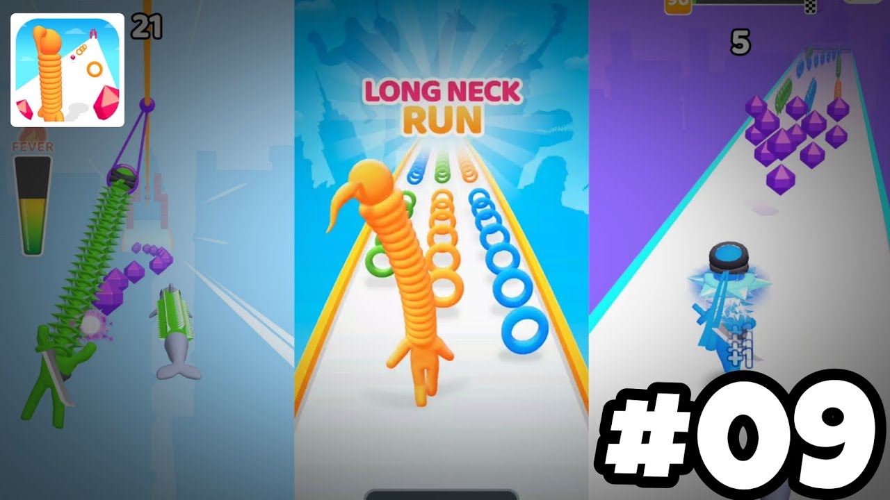 The Perfect Obstacle Racing Game | Long Neck Run Game | Levels 86-95 ...