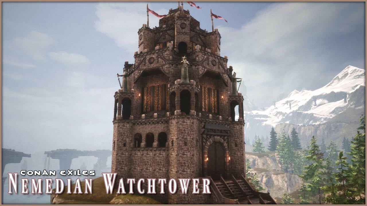 Conan Exiles: Nemedian Watchtower - YouTube