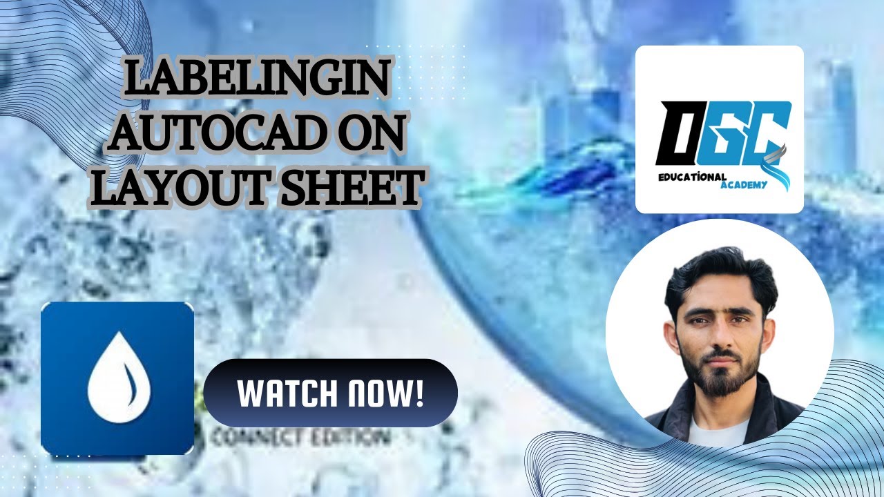 Class. 8_Labeling_in_AutoCAD_layout_Sheet - YouTube