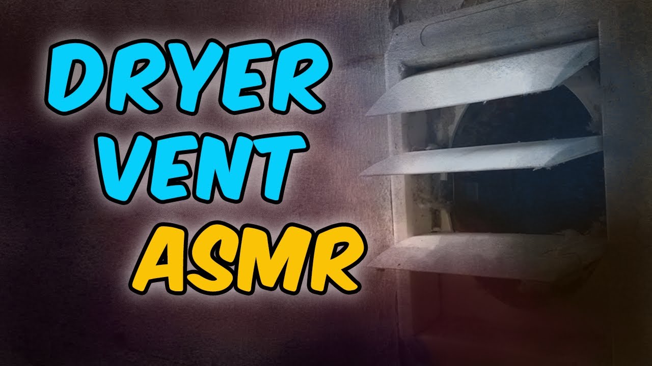 30 min Relaxing Washing Machine DRYER VENT Sounds w/ DARK SCREEN | ASMR ...