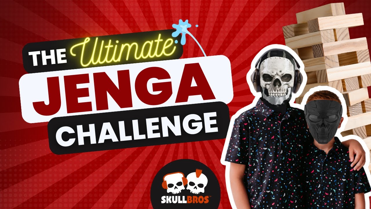 Epic Jenga Battle: Squirt Guns and Ice Buckets with the SkullBros ...
