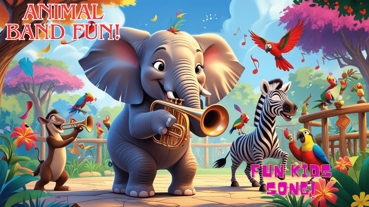 Join the Zoo Animal Band! 🎉 | Sing Along! - YouTube