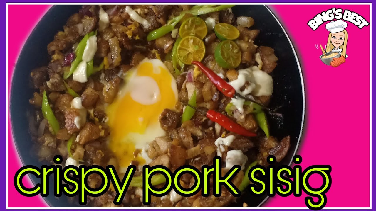 CRISPY SISIG PORK / CRISPY PORK SISIG #Sisig #porksisig #crispysisig # ...