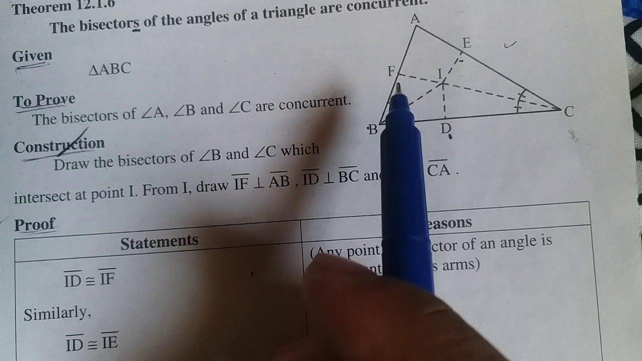 Theorem 12.6 - YouTube