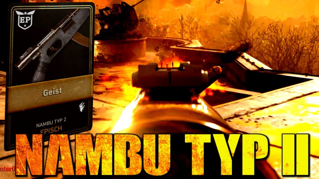 NAMBU Typ II - Geist : Die Volks - SMG ?! || CoD WW2 || - YouTube