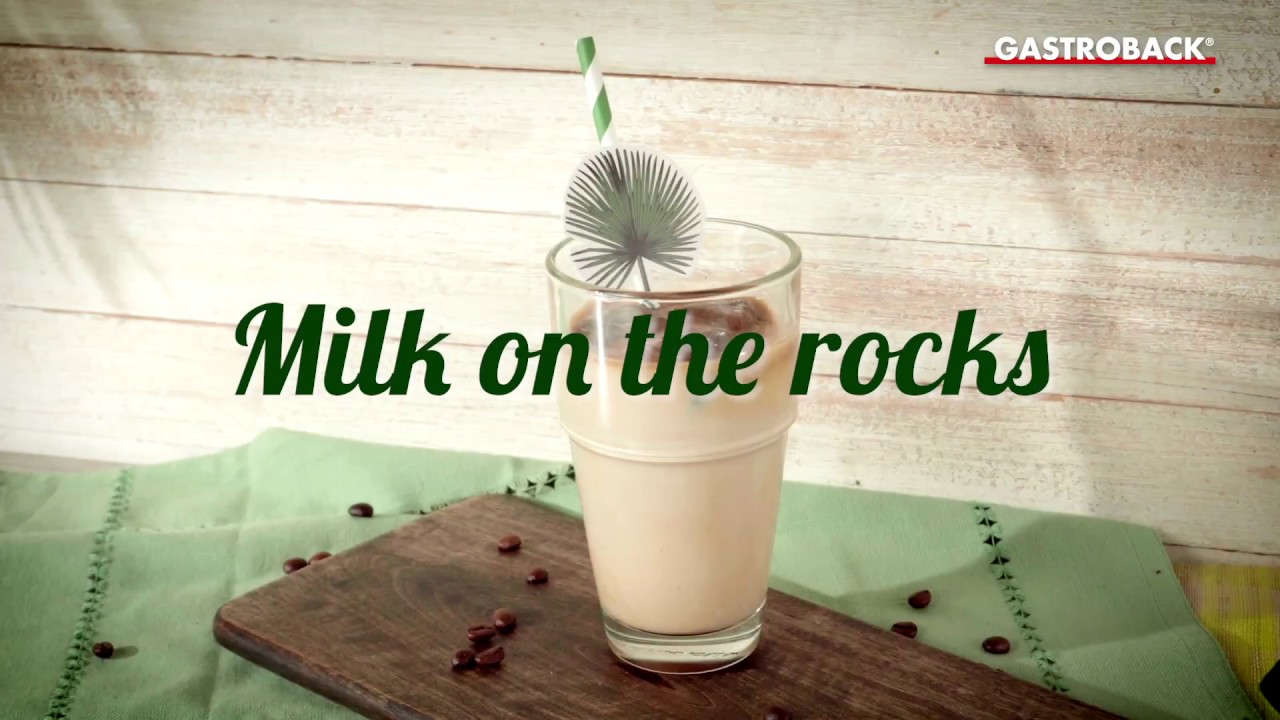 Milk on the rocks mit Gastroback Design Espresso Piccolo 42716 # ...