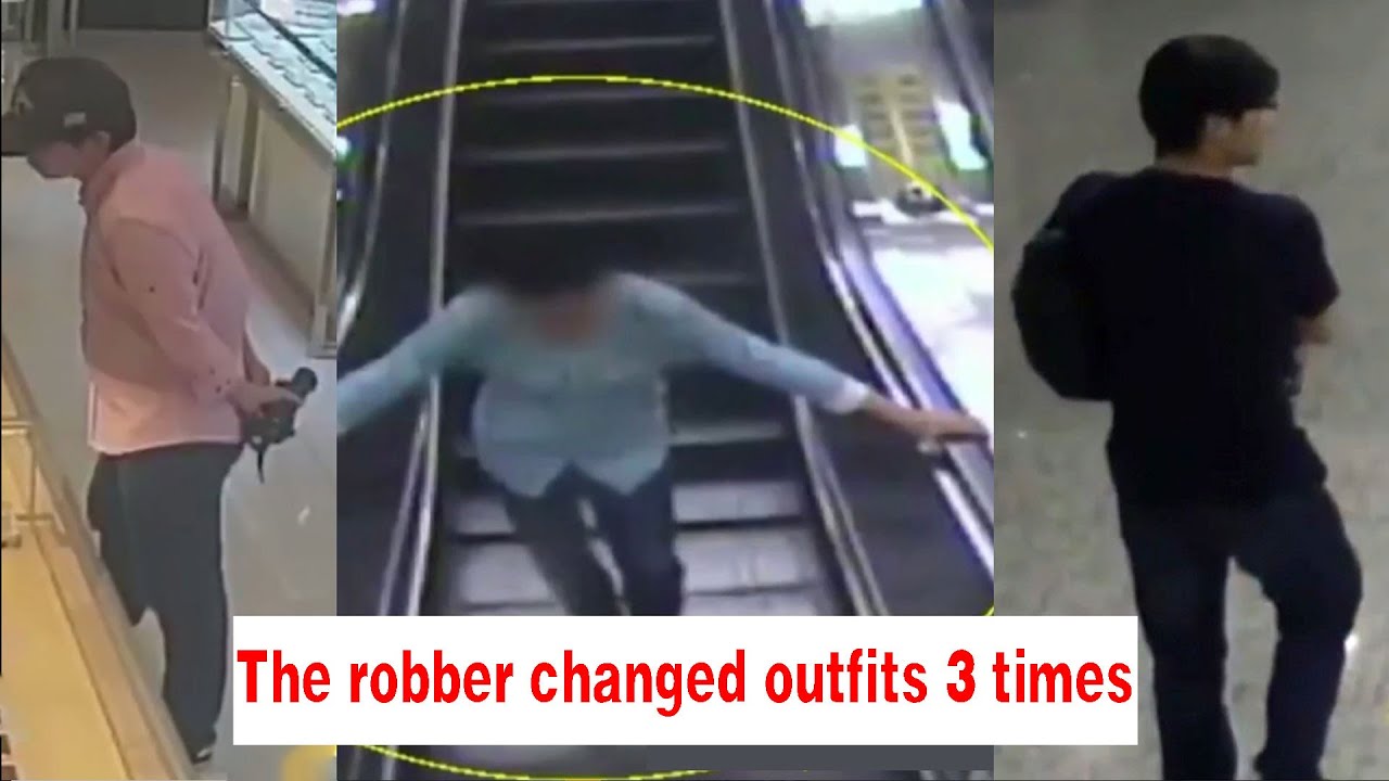 Difficult to track: robber who change clothes 3 times, transfer bus ...
