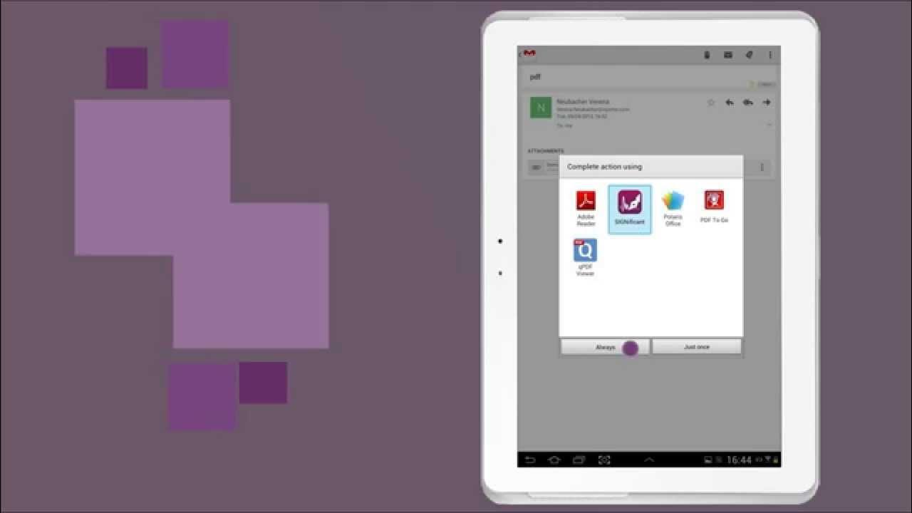 SIGNificant Signature Capture - Android Tutorial 3 - YouTube