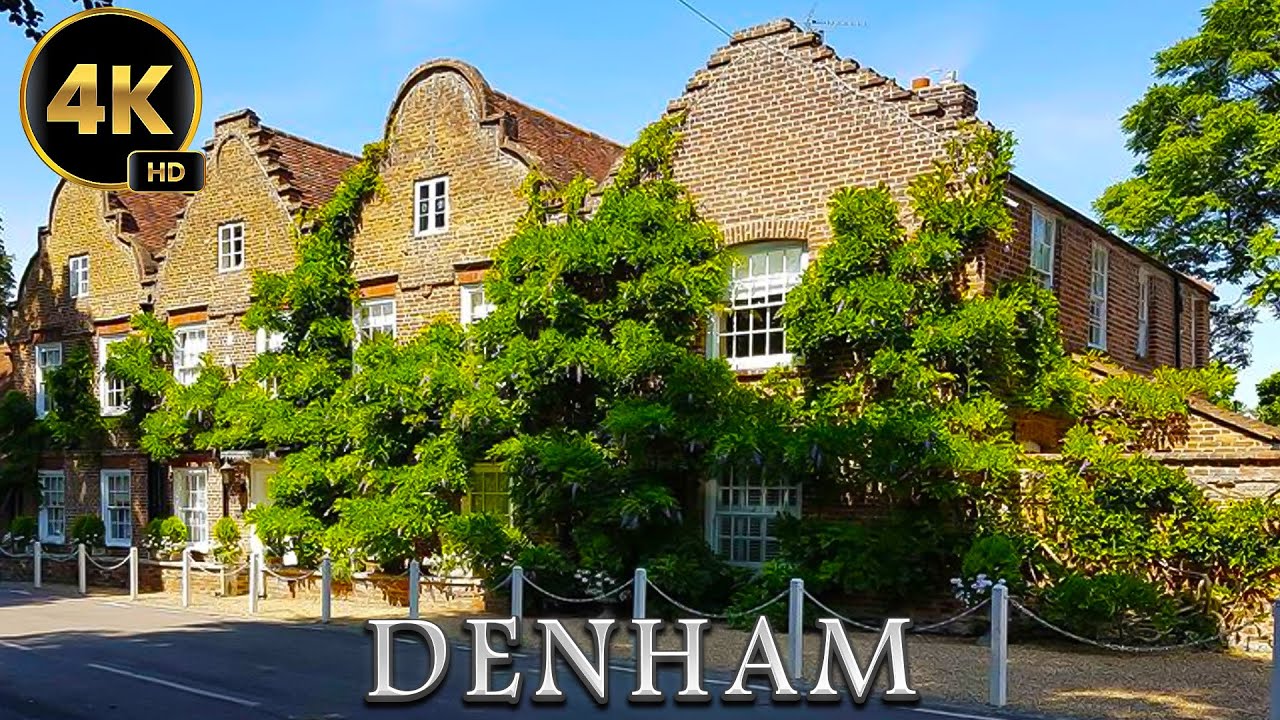 📍Denham Village 🇬🇧England🇬🇧 Most Beautiful Small Village In England ...