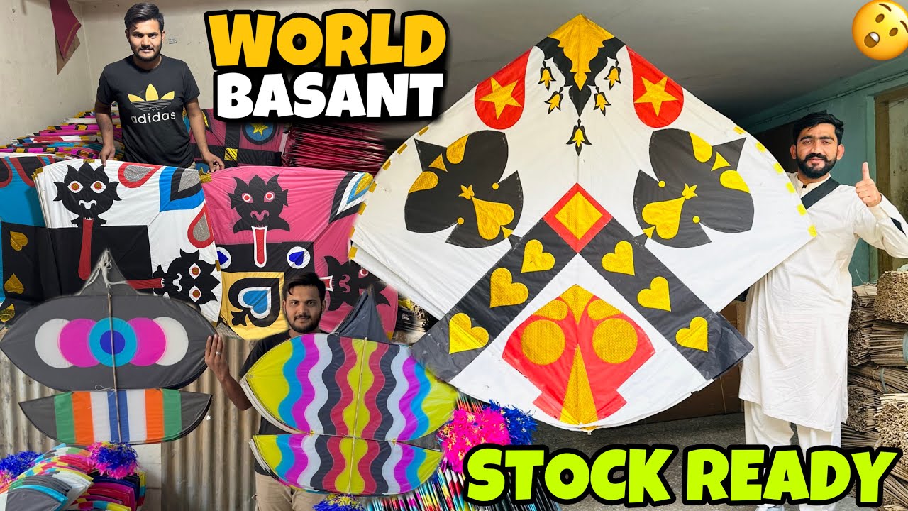 Get Ready For Biggest Basant😍world biggest Basnat stock ready to reveal ...