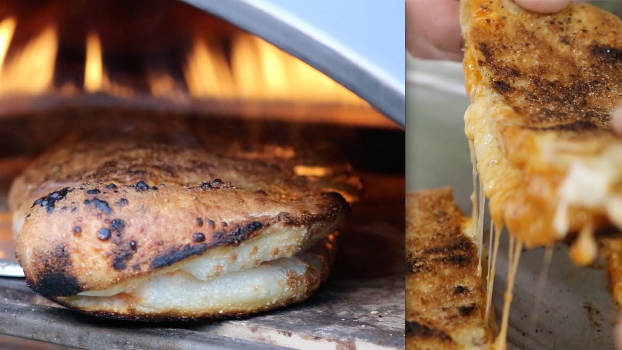 If You Don’t Crimp the Calzone Edges Properly... It’s Still Pretty Fire ...