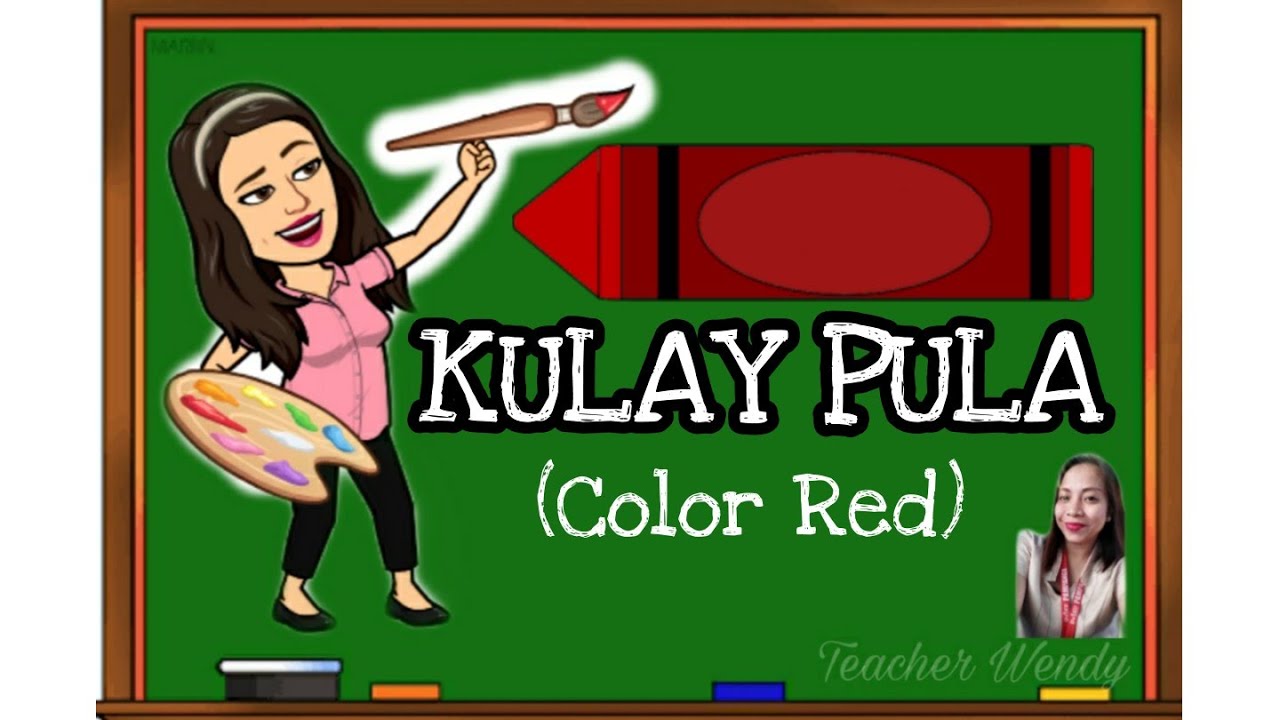 Kulay Pula - Color Red - YouTube
