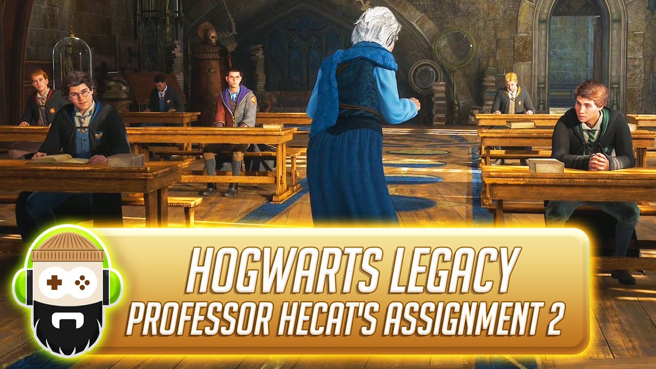 Hogwarts Legacy: Professor Hecat's Assignment 2 [Walkthrough] - YouTube