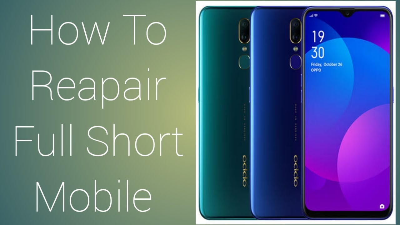 HOW#TO#REAPAIR#FULL#SHORT MOBILE - YouTube