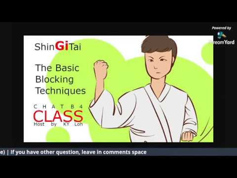 Chat b4 Class #4 The Basic Blocking Techniques - YouTube