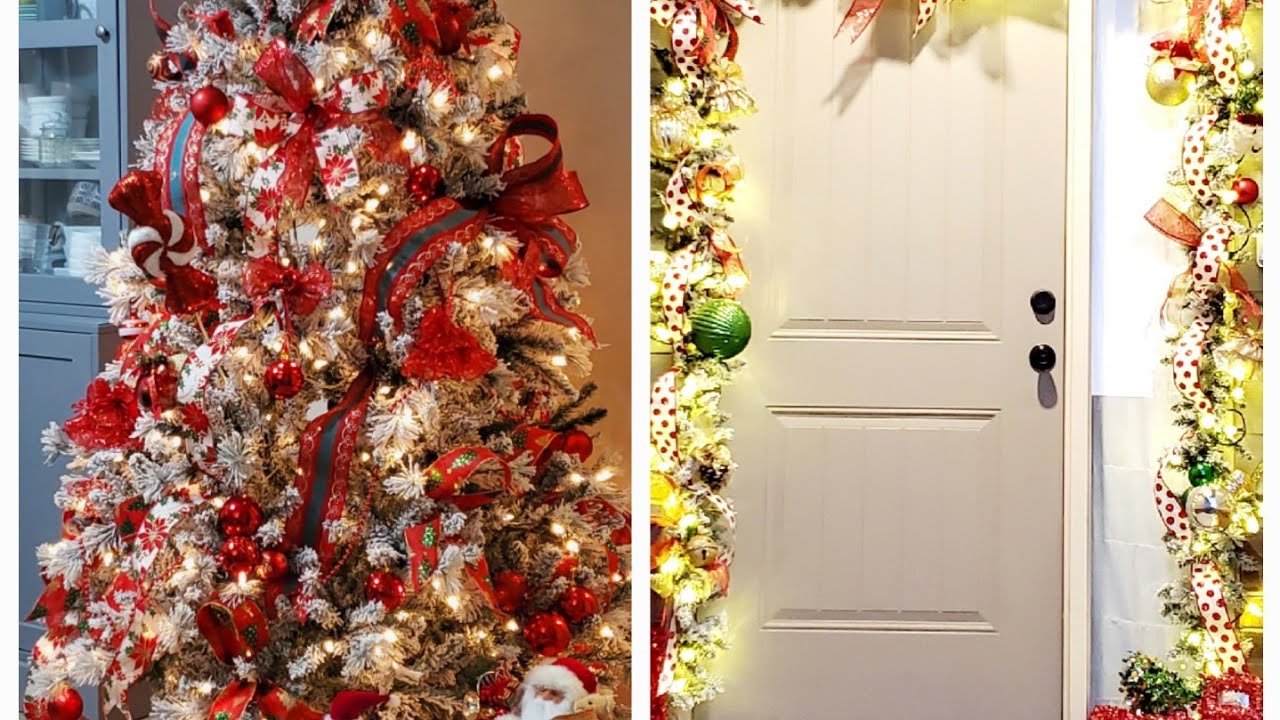 Christmas Tree decor 2024- let's decor with me - YouTube