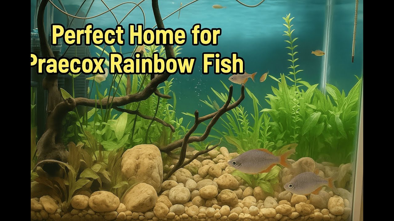 From Empty Tank to Paradise! 🐟 Ultimate Praecox Rainbow Fish Planted ...